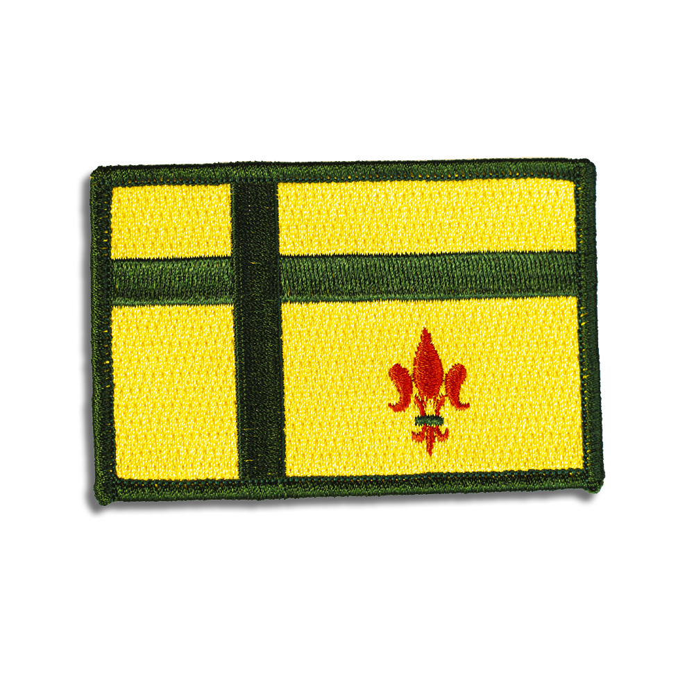 Écusson du drapeau fransaskois – Nation fransaskoise